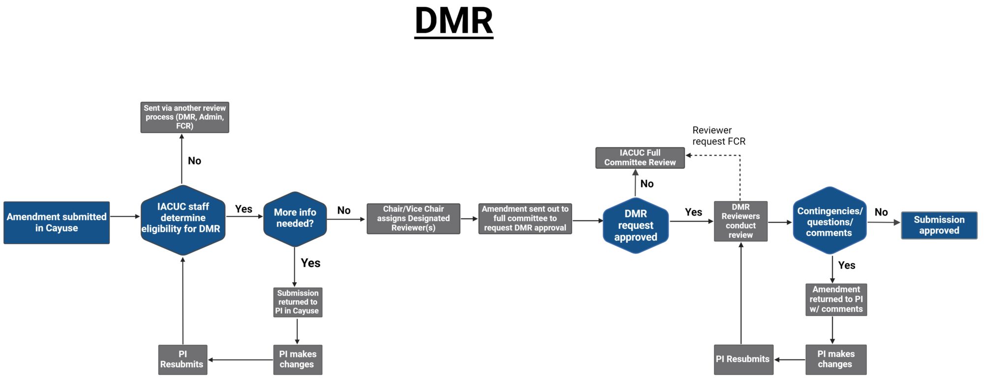 IACUC Review Process - Institutional Animal Care and Use Committee